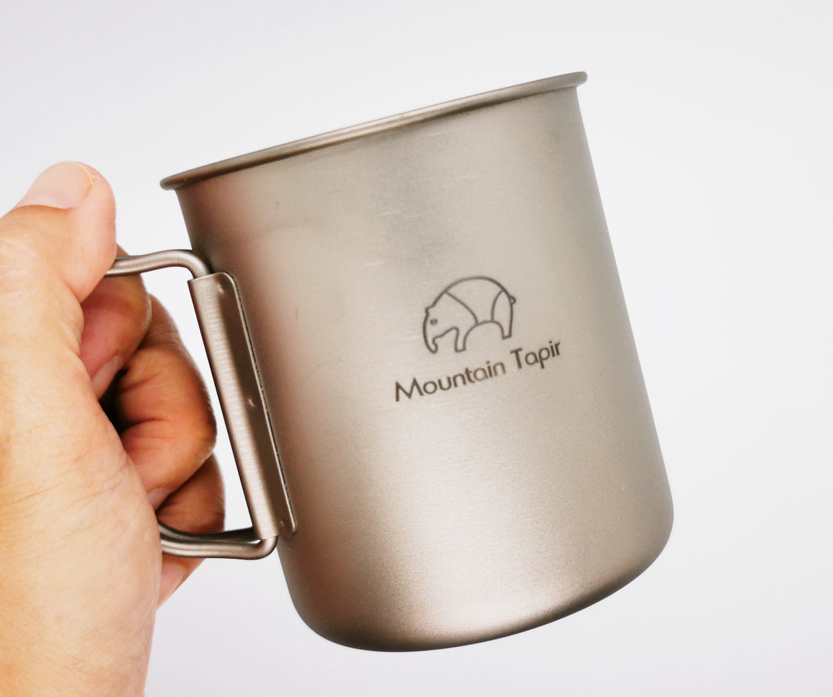 Mountain Tapir Titanium Single Mug 300ml For Outdoor Camping – Go ...